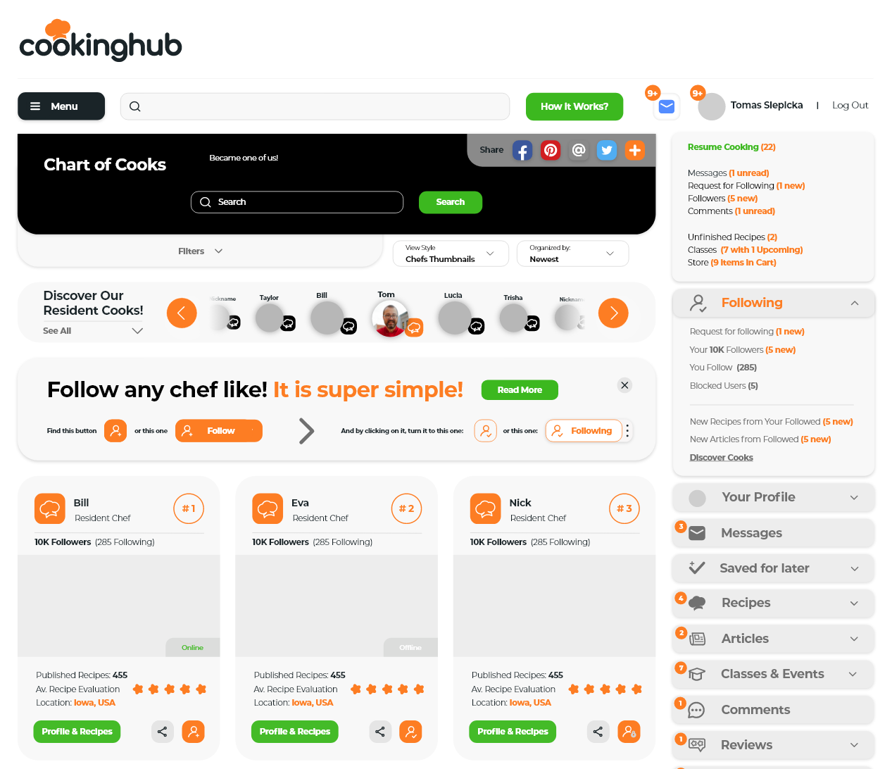 Cooking with Family to Cooking Hub - CookingHub