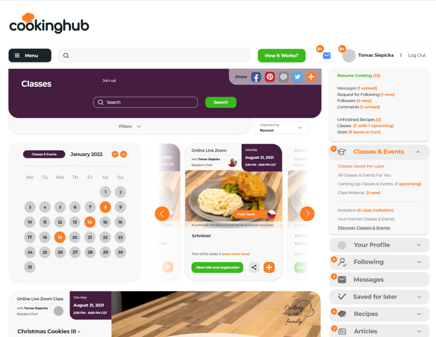 Cooking with Family to Cooking Hub - CookingHub