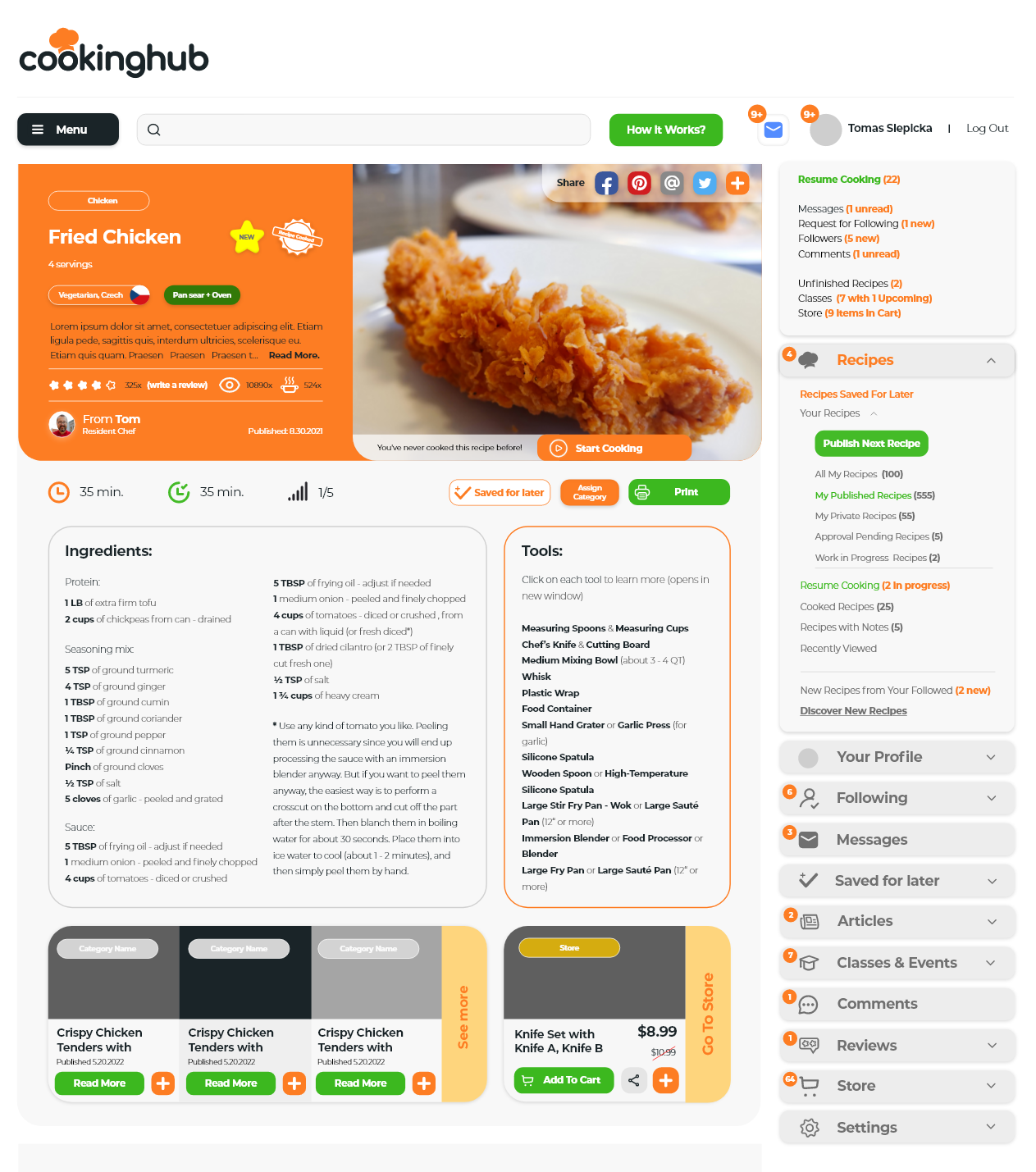 Cooking with Family to Cooking Hub - CookingHub