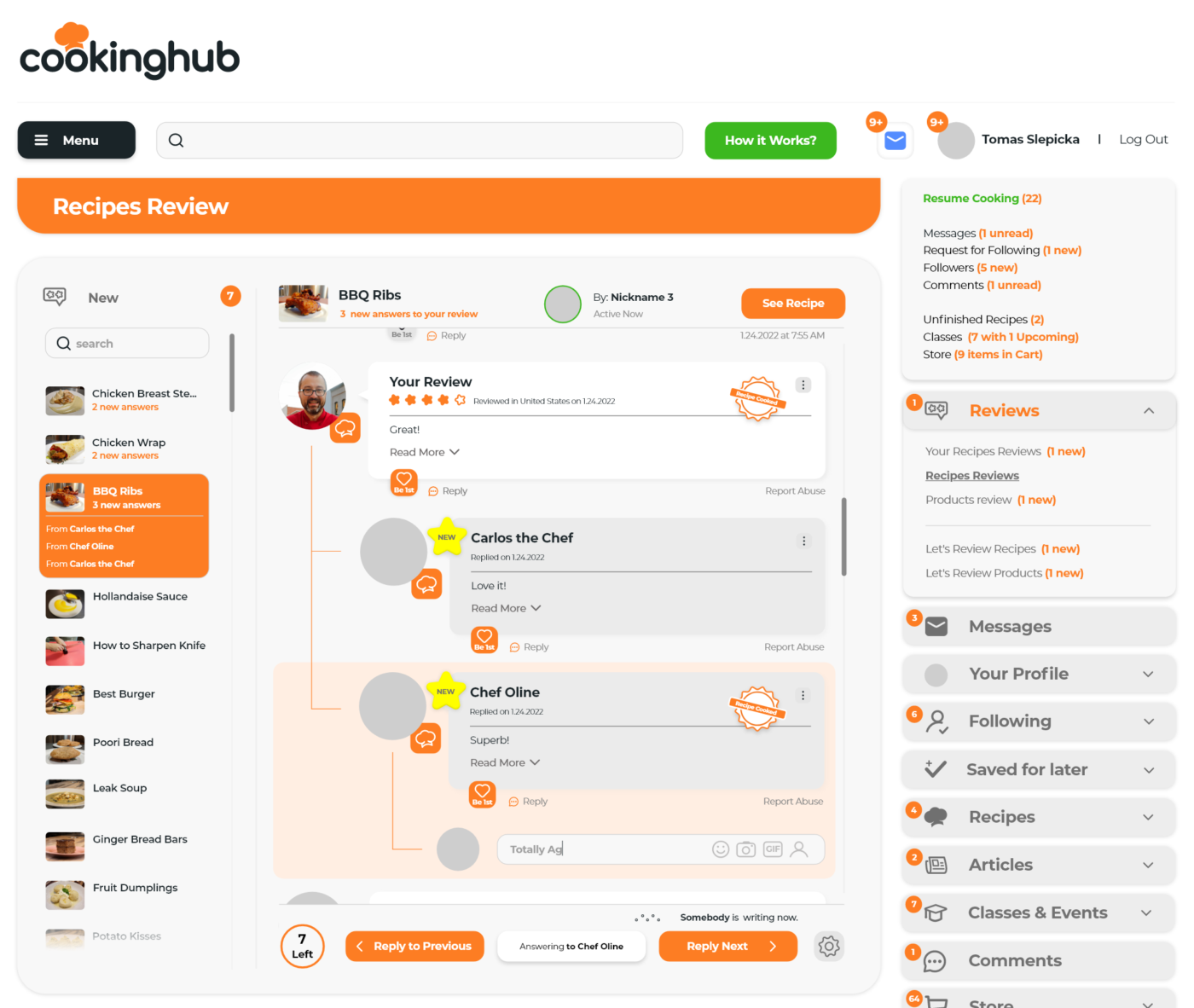 Cooking with Family to Cooking Hub - CookingHub