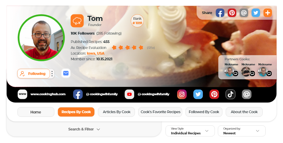 Cooking with Family to Cooking Hub - CookingHub