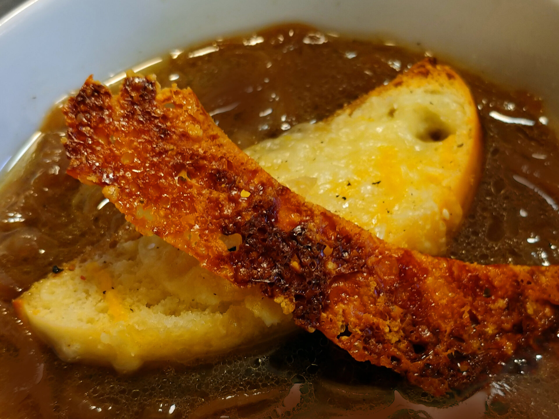 Large Cheesy Croutons - CookingHub