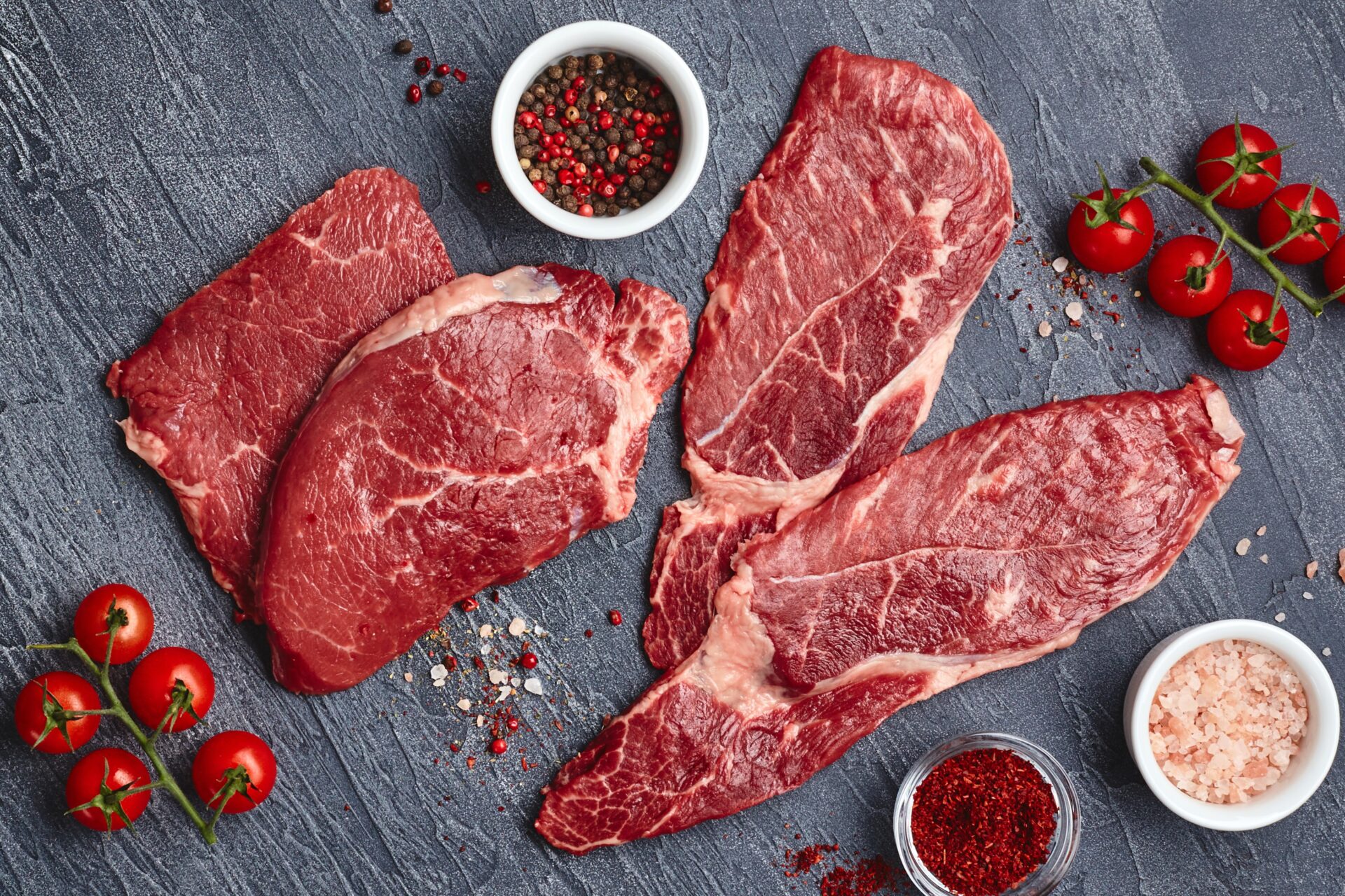 Medium-Fat Beef Steaks - CookingHub