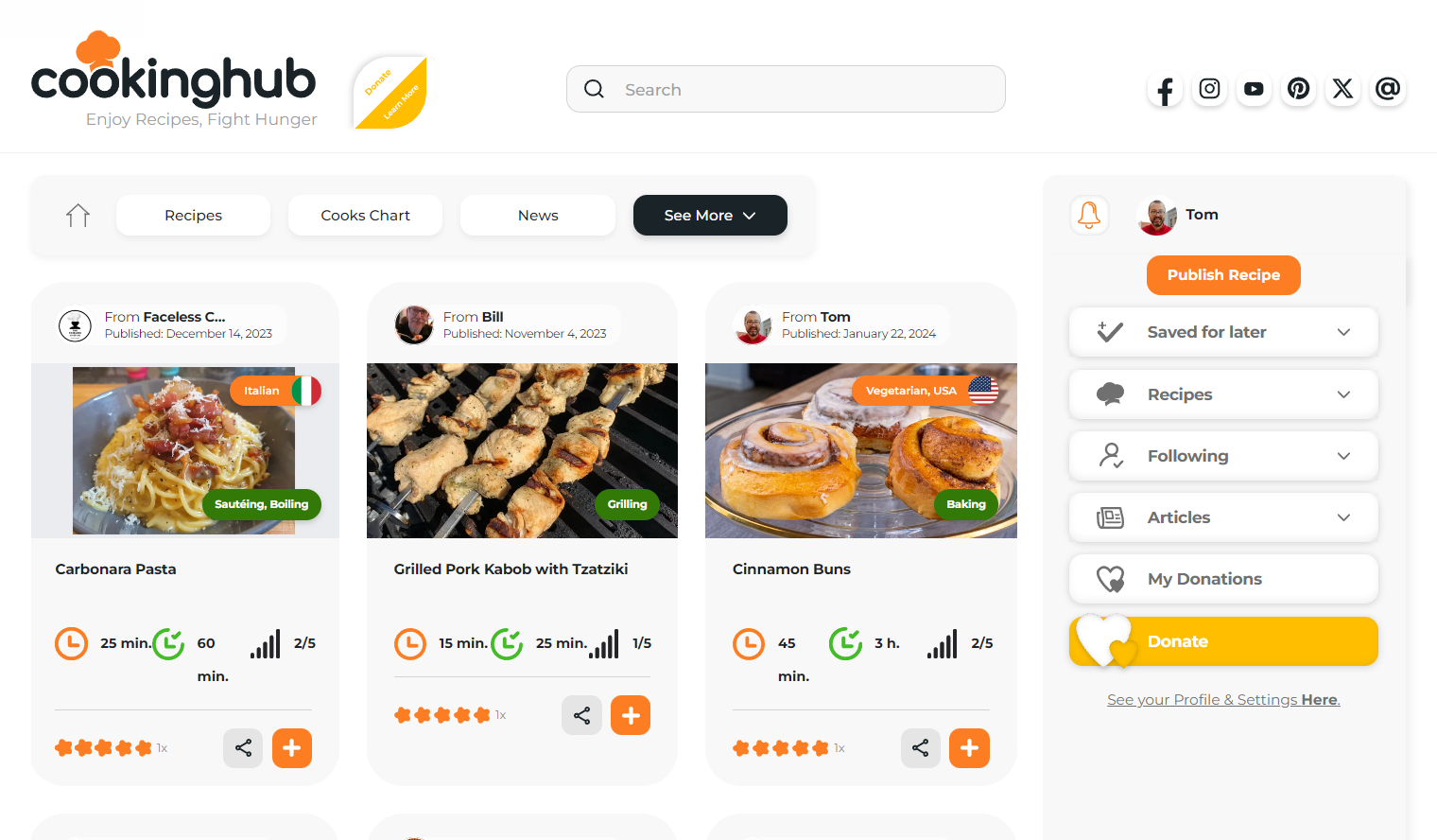 The Key Features of CookingHub - CookingHub