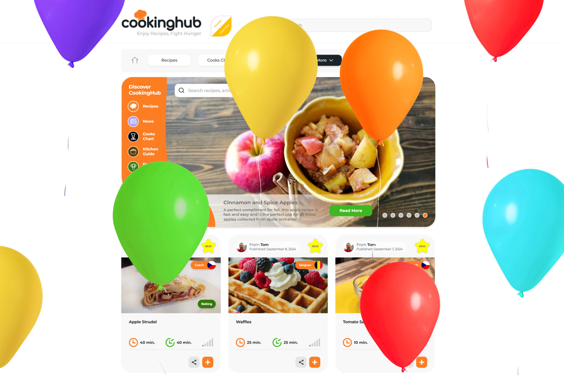 The Only Recipe Platform You'll Ever Need - CookingHub