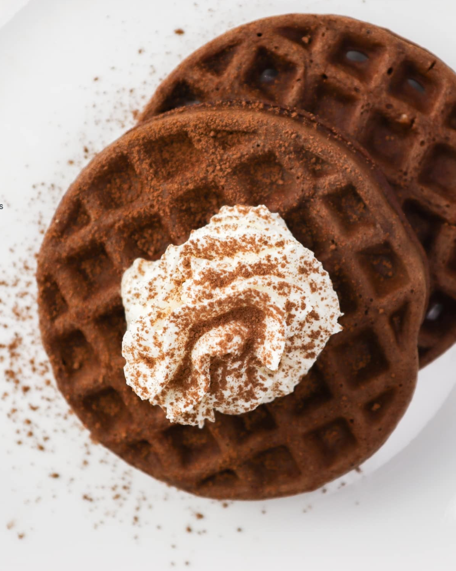 Keto Chocolate Chaffle Recipe (Made with Cream Cheese) - CookingHub