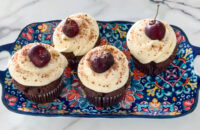 Black Forest Cupcakes with Cherry Filling - CookingHub