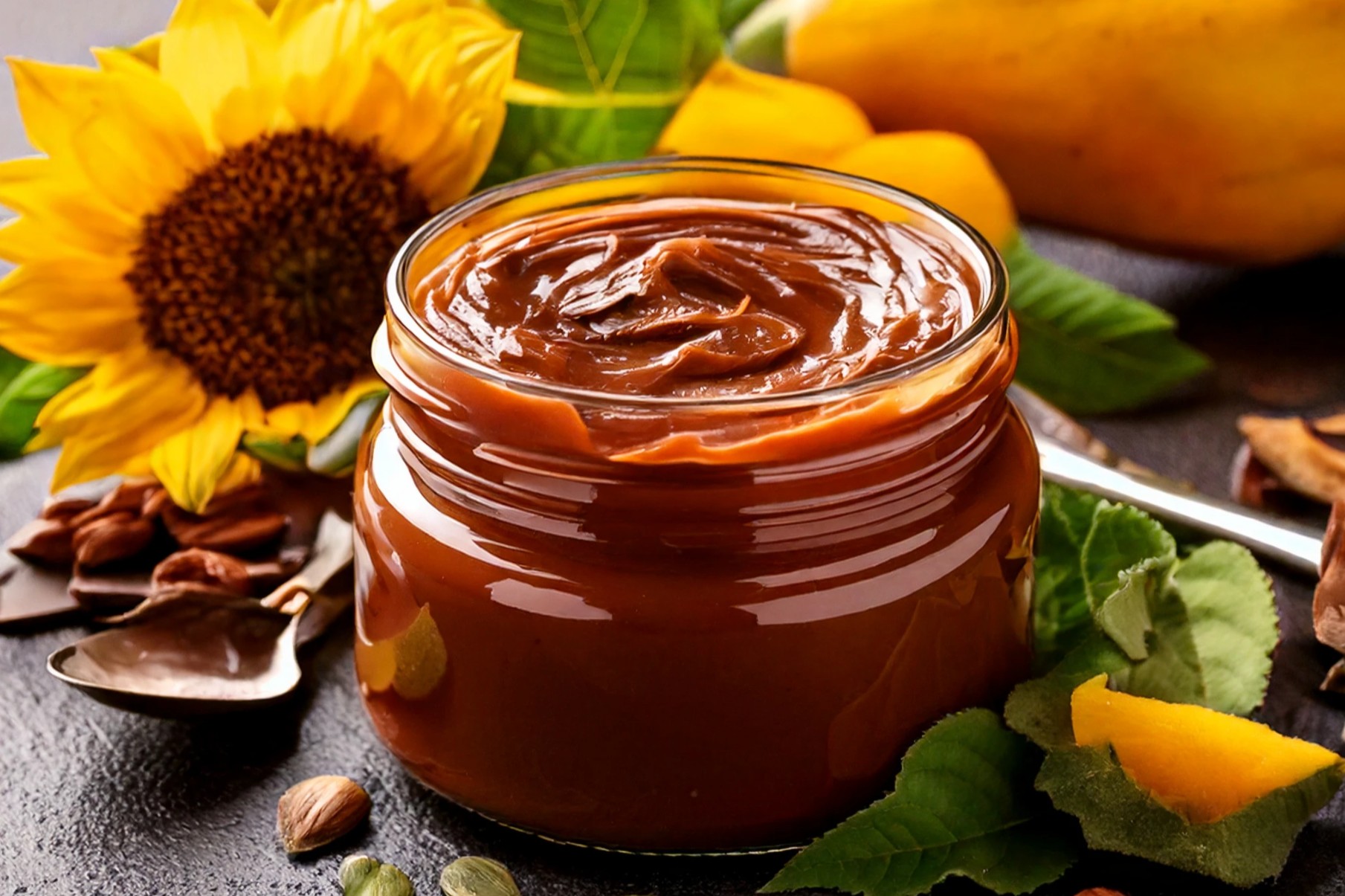 Chocolate-Flavored Sunflower Spread Sweetened with Monk Fruit - CookingHub