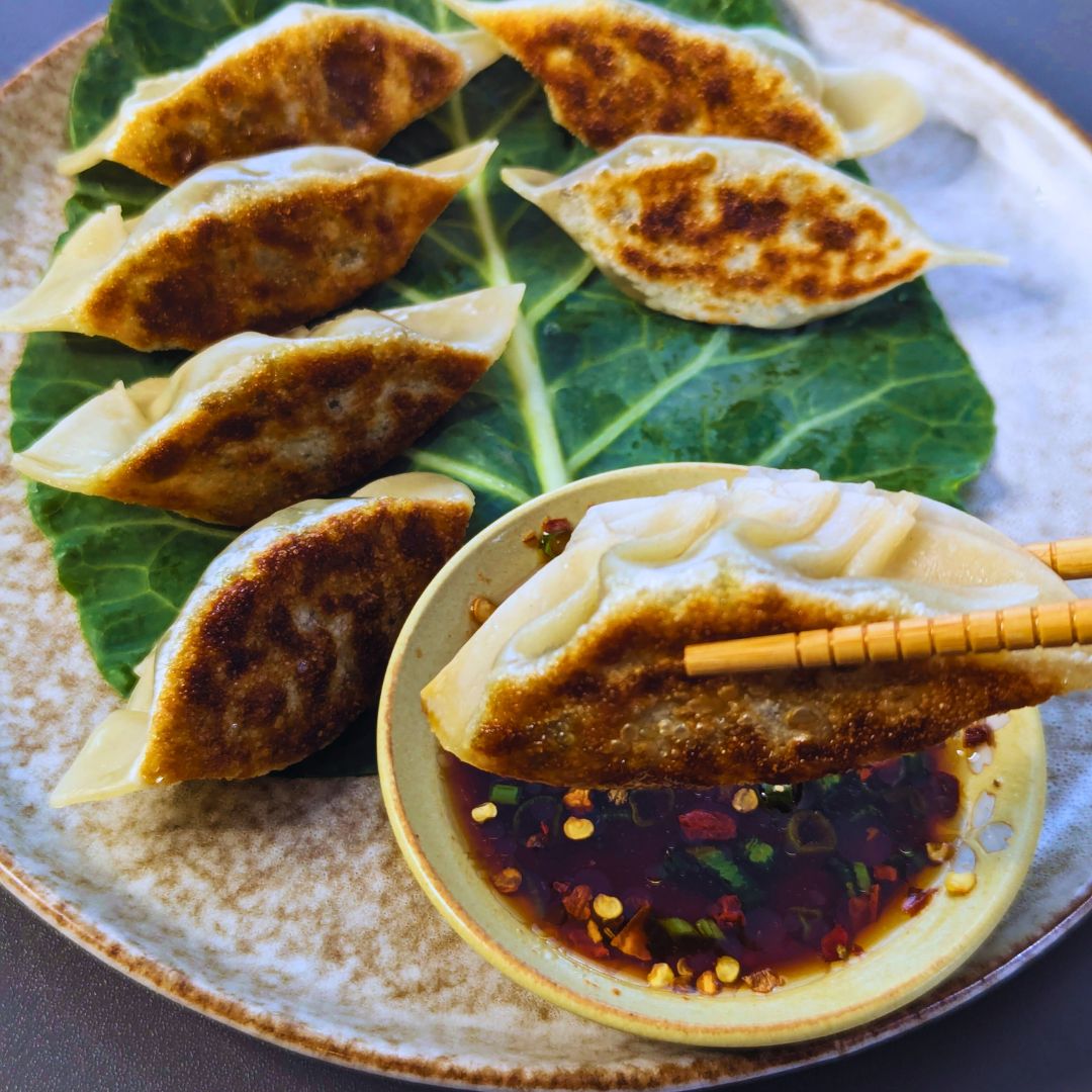 Collard Greens Gyoza - CookingHub